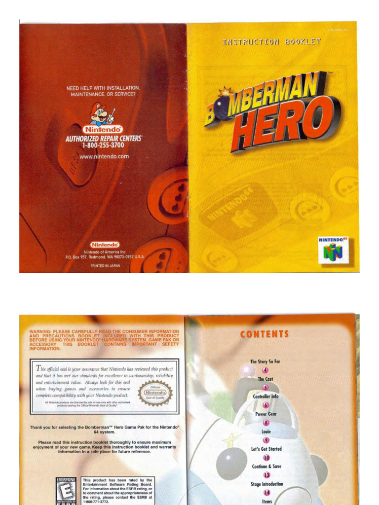 Bomberman Hero (USA) | PDF