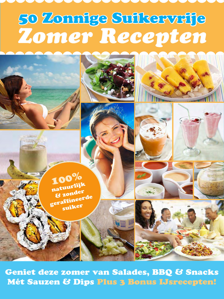50 Zonnige Suikervrije Recepten | PDF