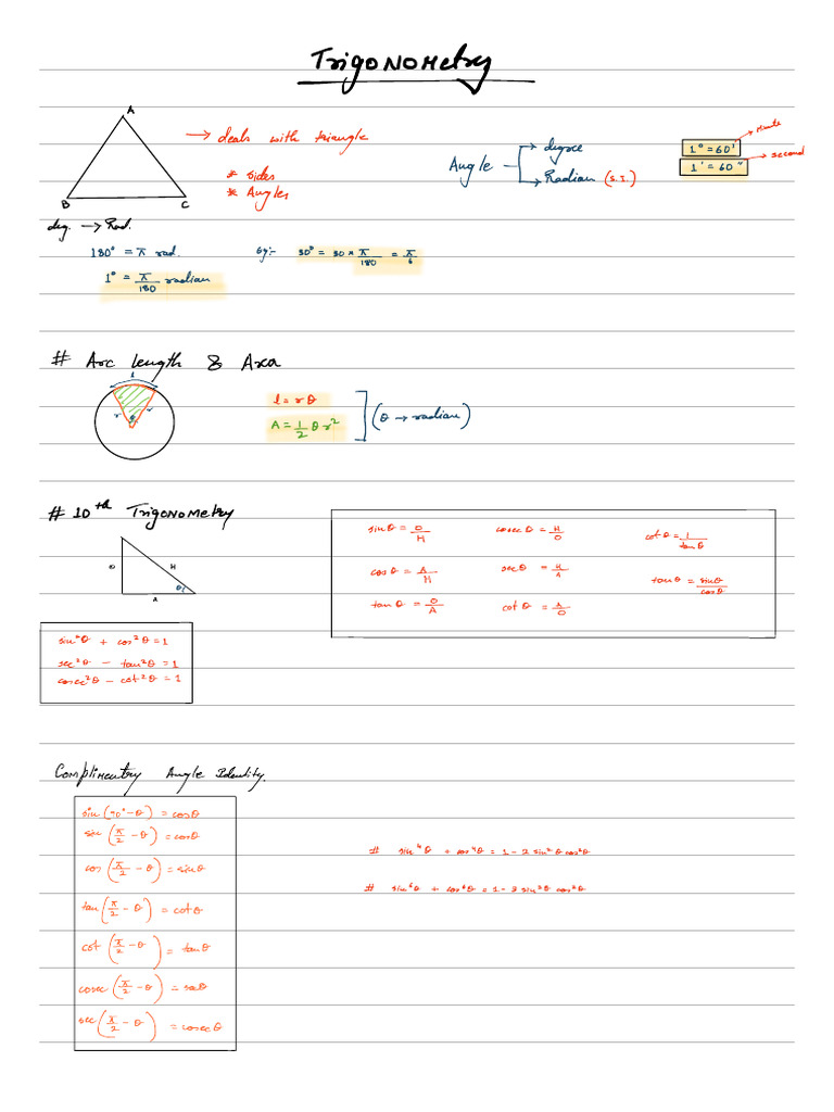 TRIGNOMETRY | PDF