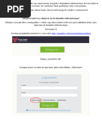 Instrukcja Pierwszego Logowania Do Poczy Zimbra | PDF