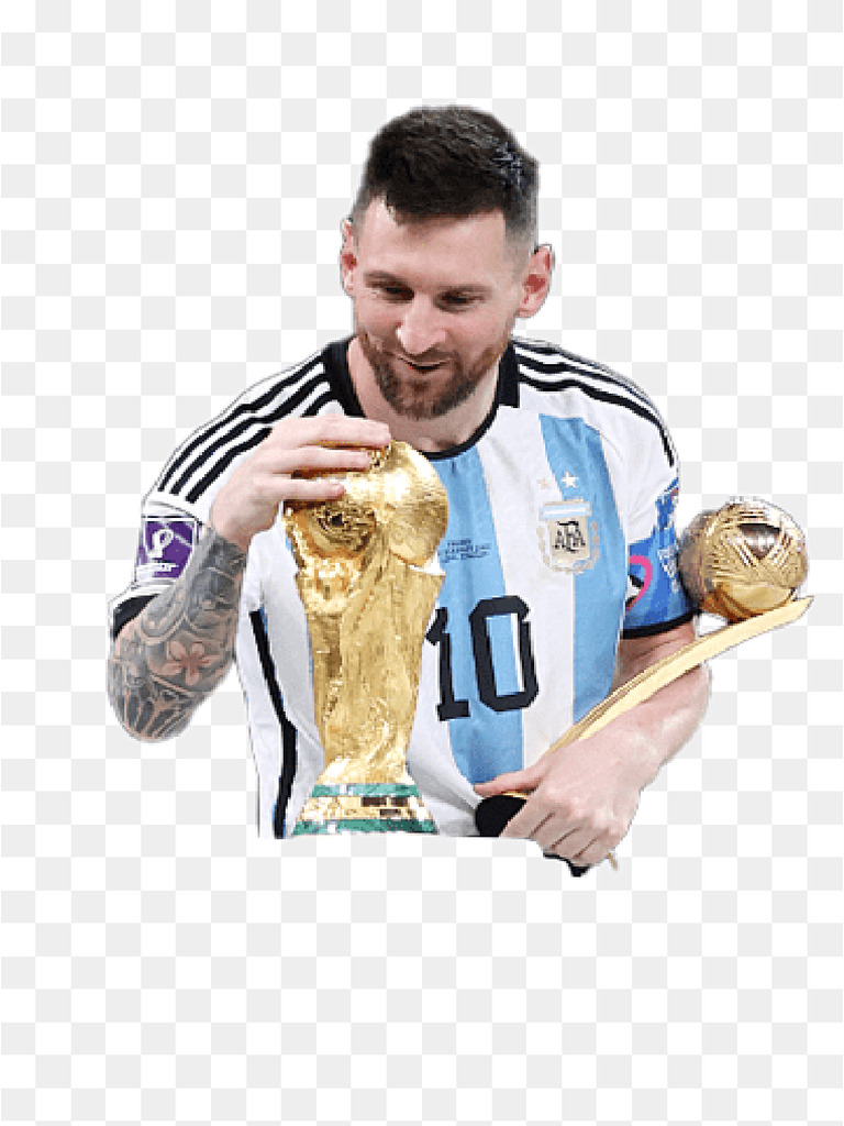 PNG Transparent Messi Fifa World Cup Trophy Thumbnail | PDF
