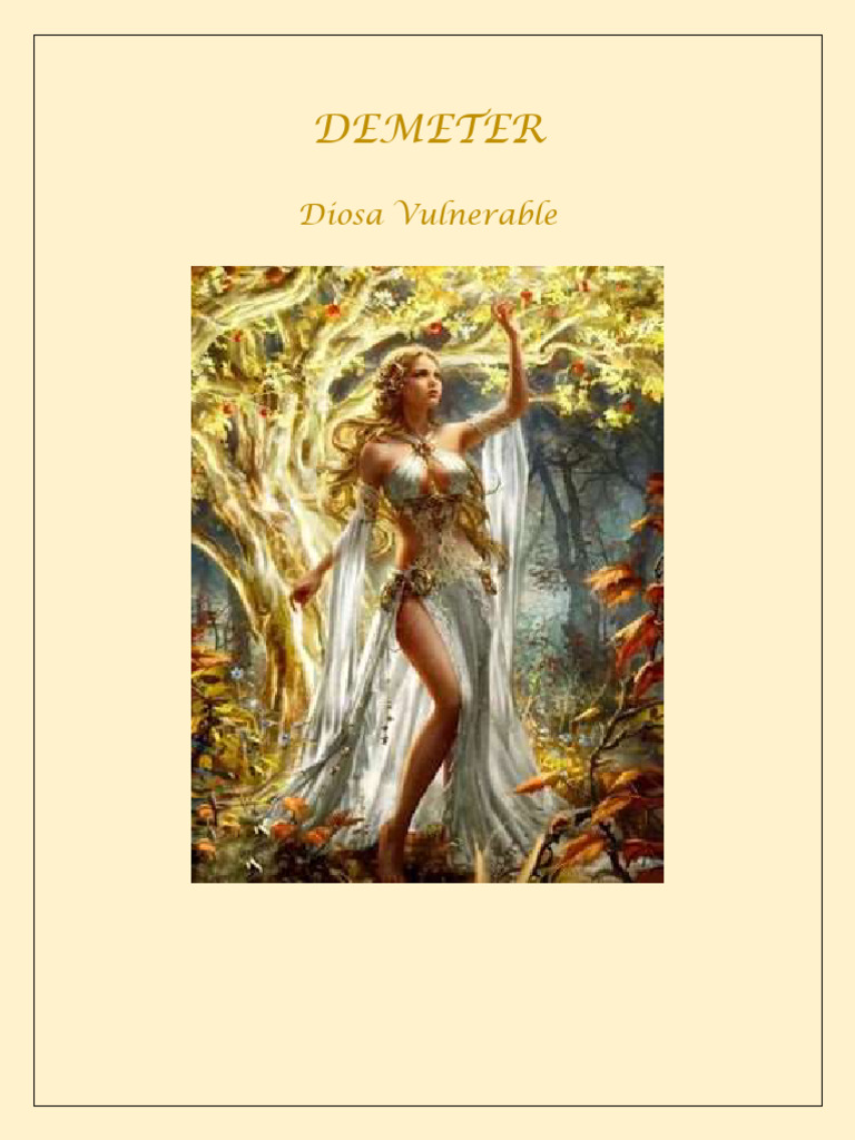 DÉMETER | PDF | Perséfone | Limón