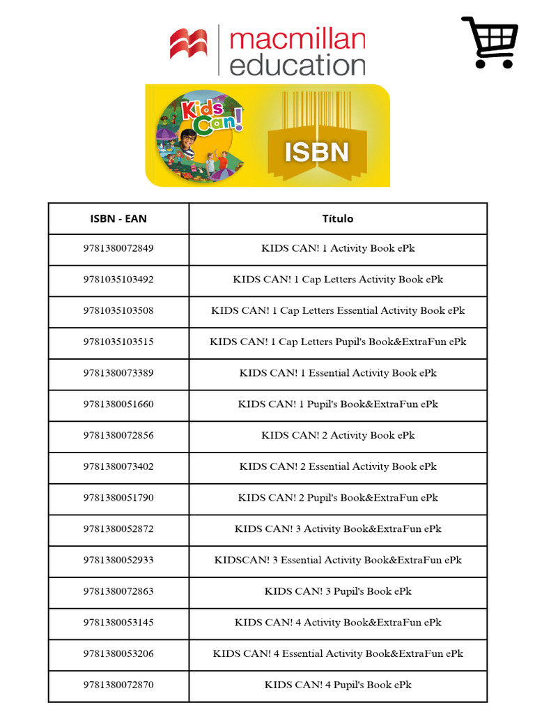 ISBNs KC | PDF