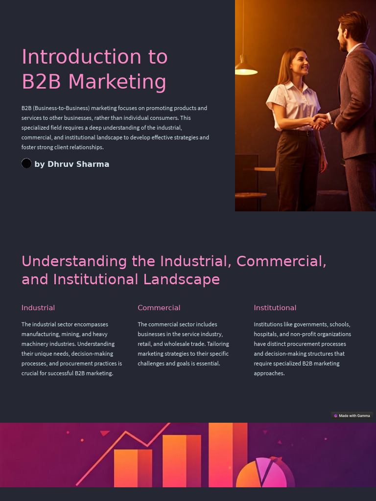 Introduction To B2B Marketing | PDF | Marketing | Marketing Strategy