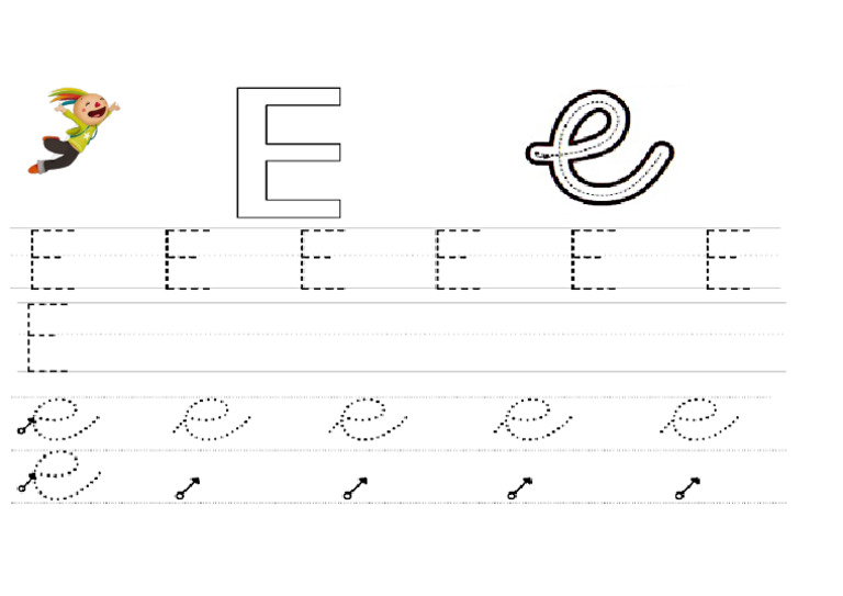 Letra E | PDF