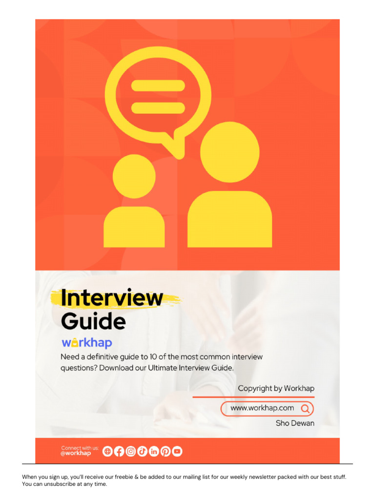 Freebie - Interview Guide (2023) | PDF | Analytics | Linked In
