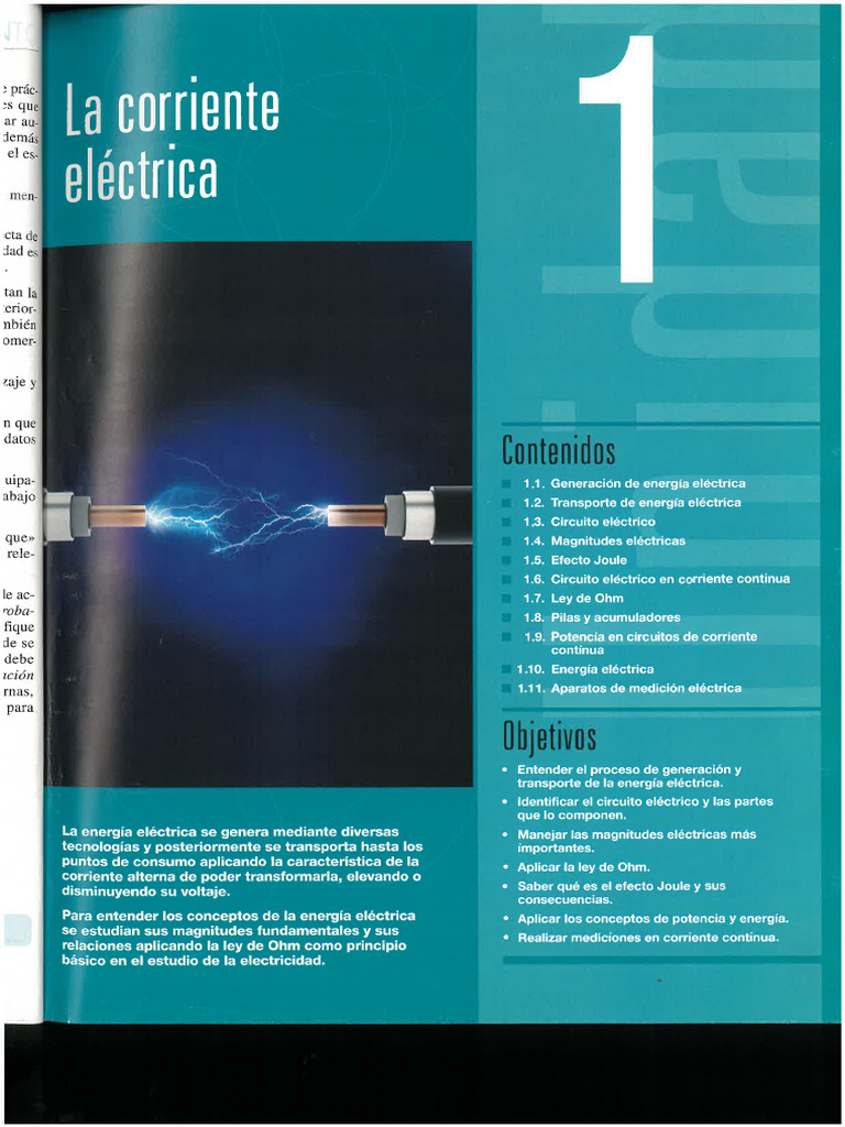Tema 1. Corriente Electrica | PDF