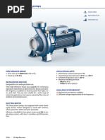 EH Series Stainless Steel Pumps Overview | PDF | Electric Motor | Pump