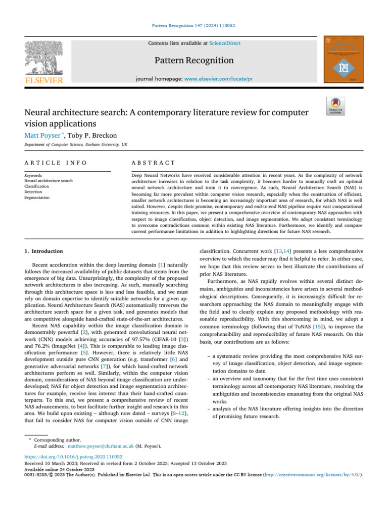 Lit Rev 2 | PDF | Mathematical Optimization | Artificial Neural Network