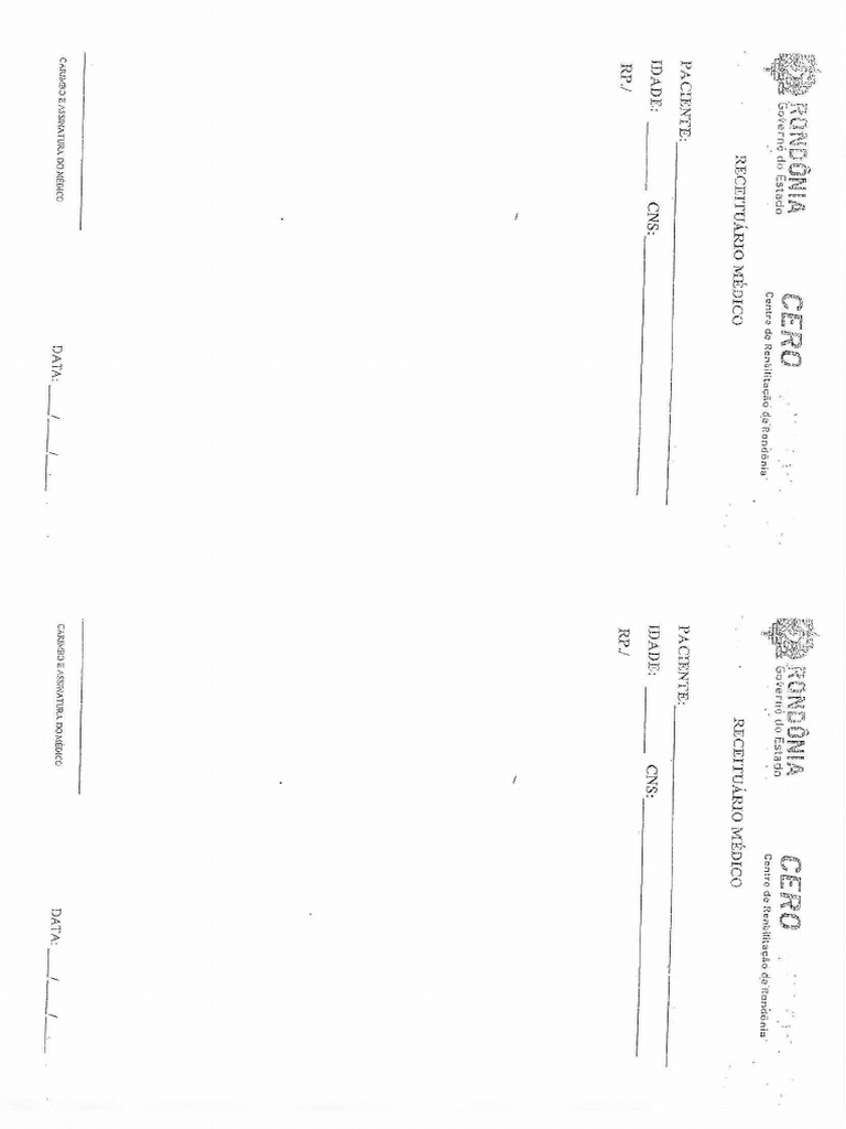 Receituario Sidomar | PDF