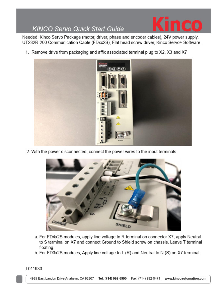 Kinco | PDF | Electrical Connector | Electrical Engineering