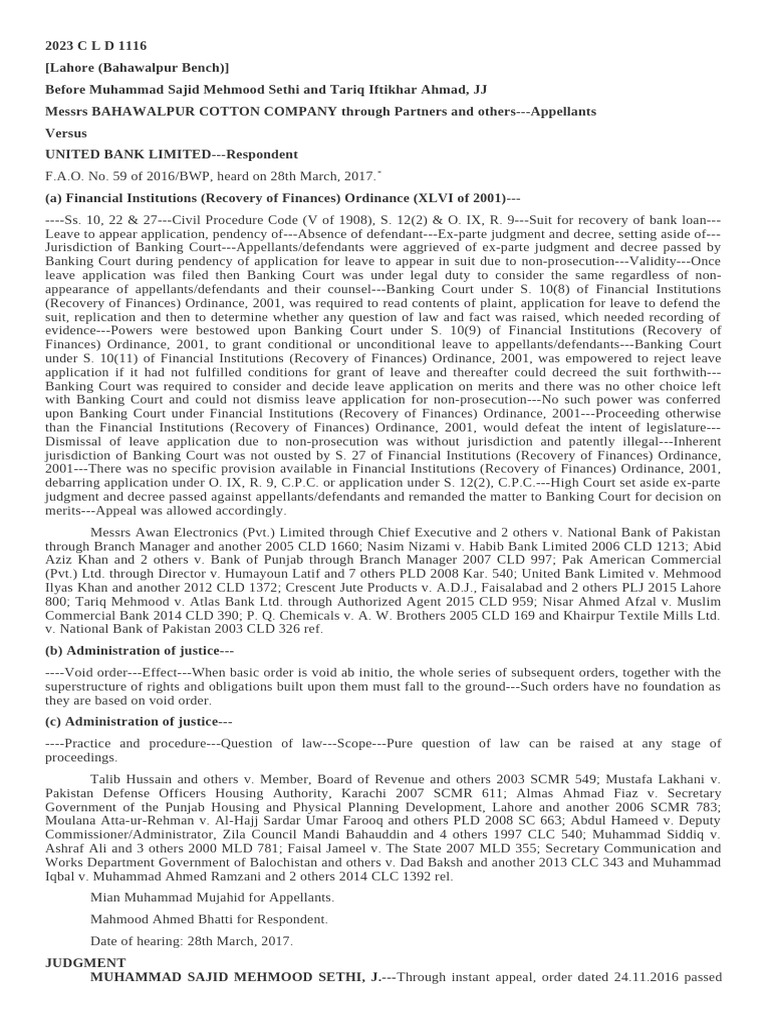 Void Ab Initio 2 | PDF | Lawsuit | Appeal