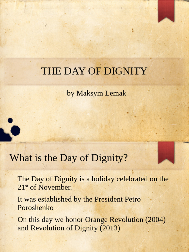 Dignity | PDF | History