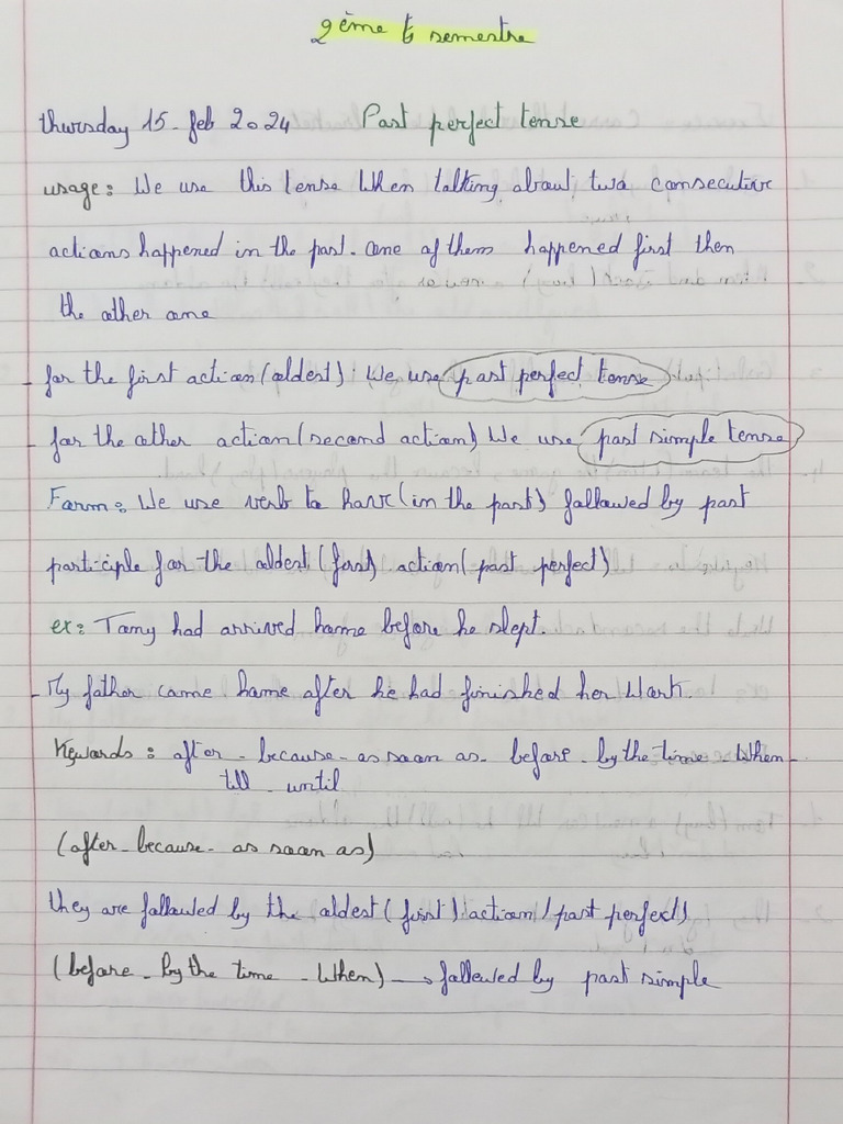 2prep Second Term | PDF