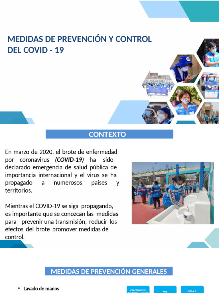 Medidas de Seguridad Relacionadas Con Covid 19 | PDF | Lavado de manos ...