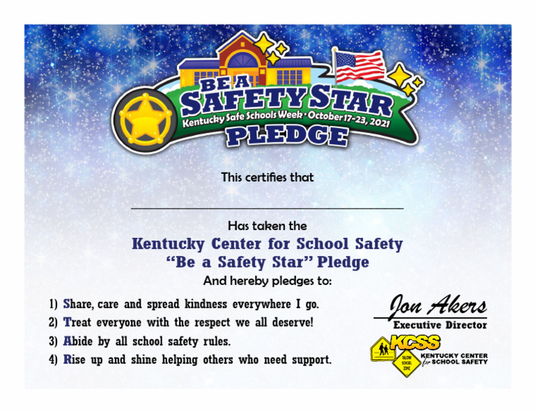SSW 2021 Pledge Certificate | PDF