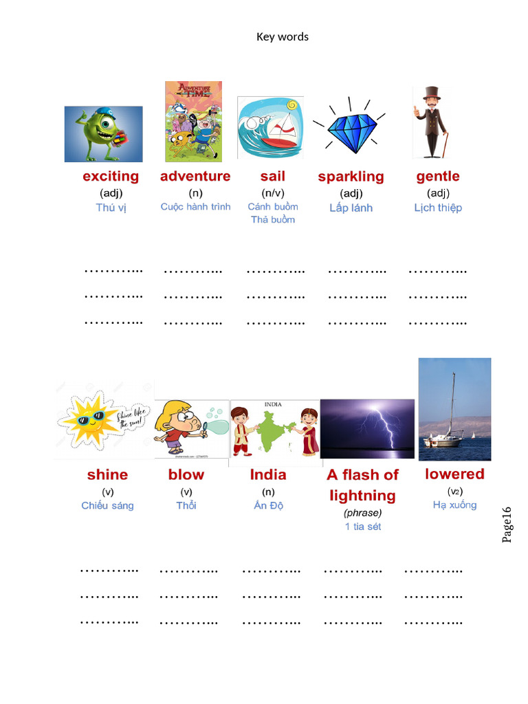 Grade 4 - VOCABULARY PRACTICE - Booklet | PDF