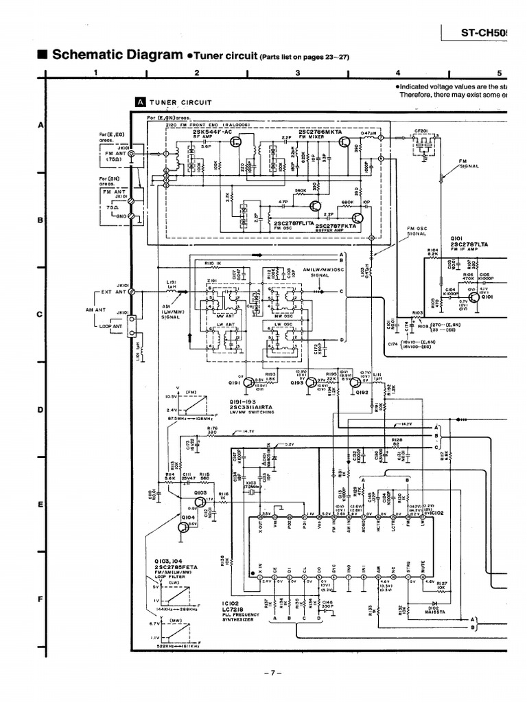 Technics st-ch505 SCH | PDF