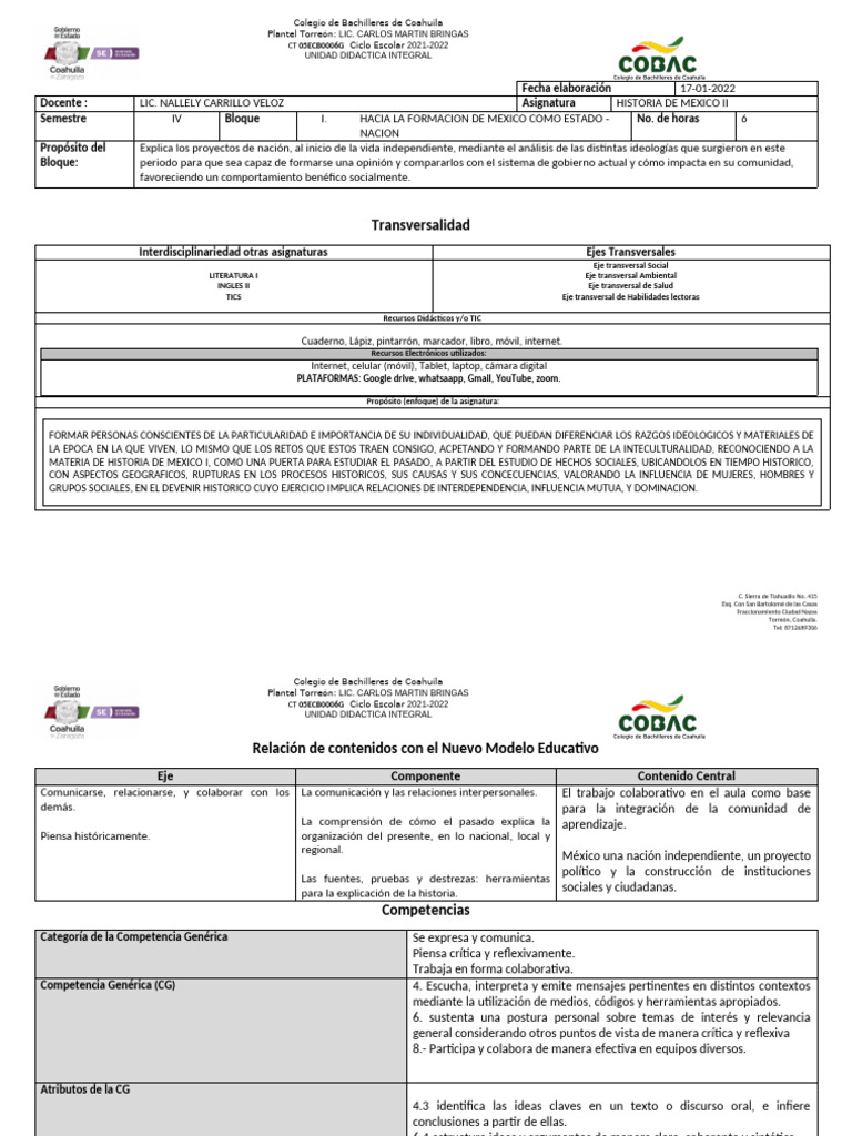 Udi HM | PDF | Evaluación | México