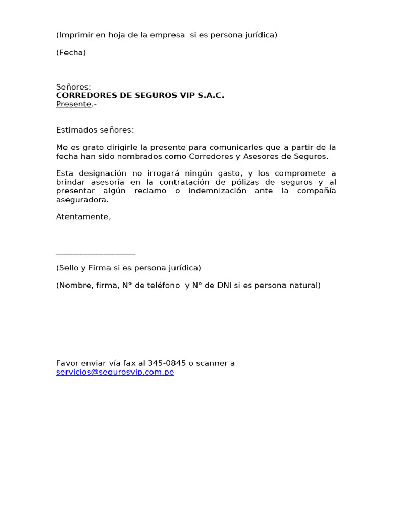 Carta Nombramiento | PDF | Derecho