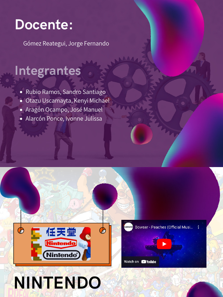 NINTENDO Presentación de Marketing | PDF | Nintendo | Juegos de consolas