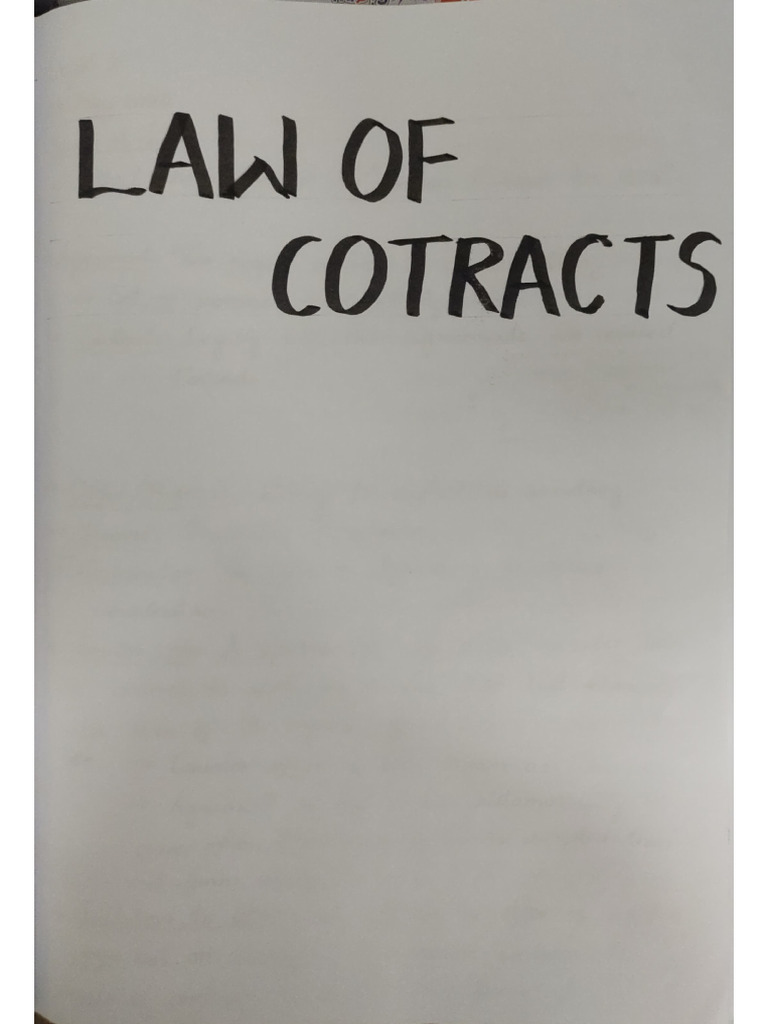 Understanding Contract Law Basics | PDF | Private Law | Business Law