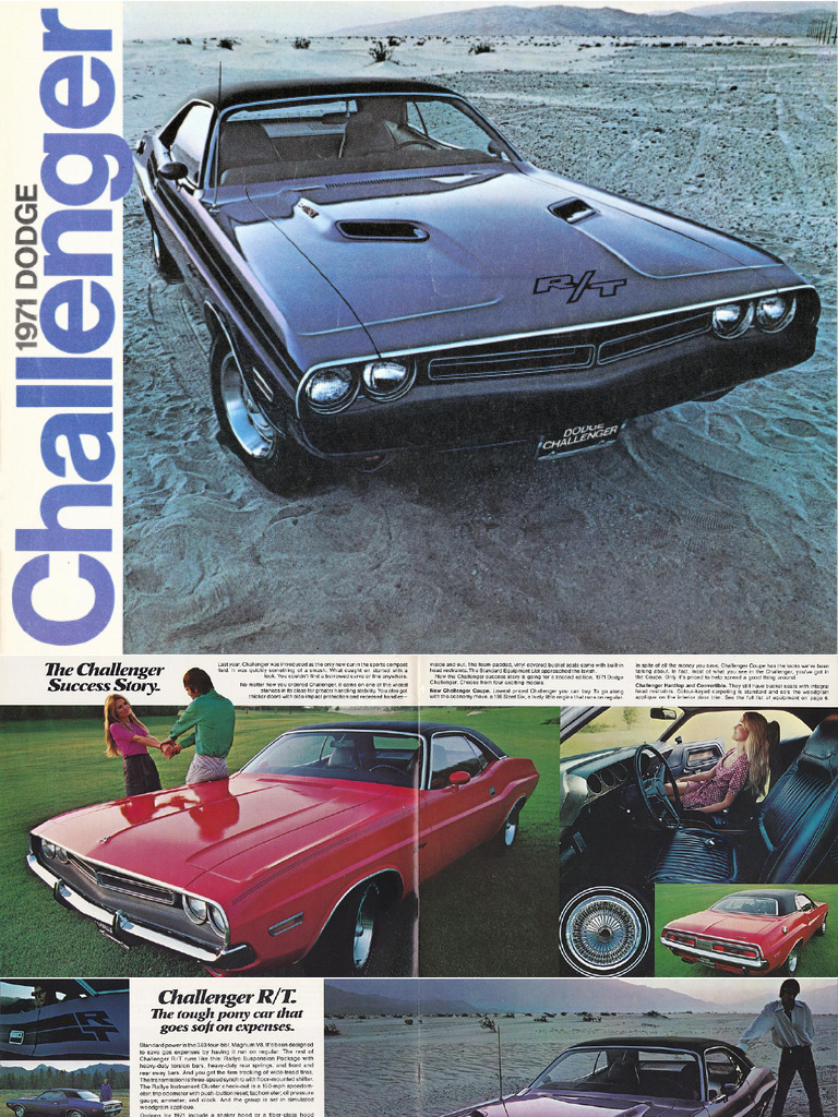 Dodge Challenger 1971 CA | PDF