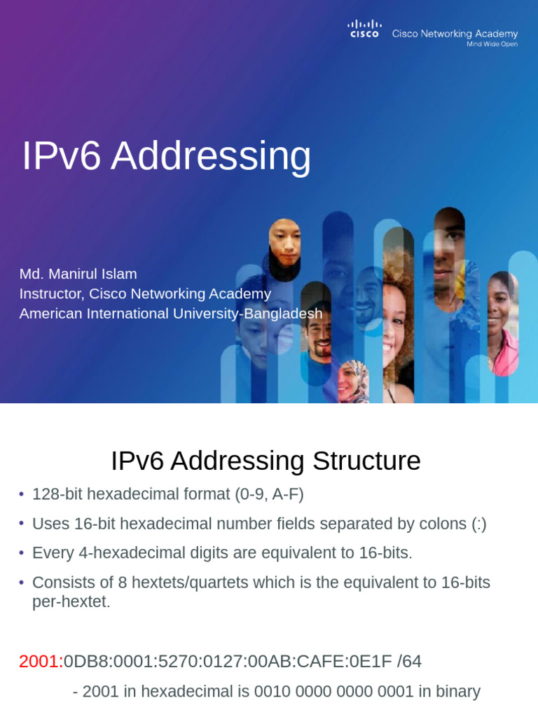 IPv6 Addressing Structure Guide | PDF | I Pv6 | Computer Science