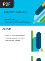 CyberOps Associate Certification Guide | PDF | Cisco Certifications | Computer Security
