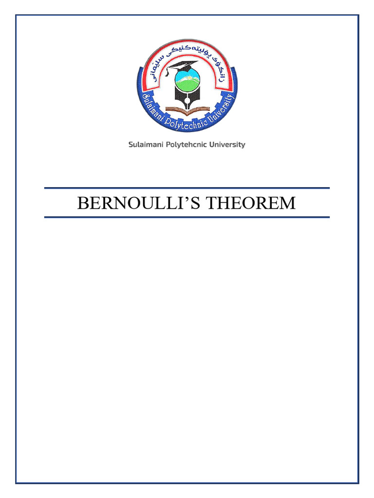 4 - Formal Lab Report (Bernoulli's Theorm | PDF | Fluid Dynamics | Lift ...
