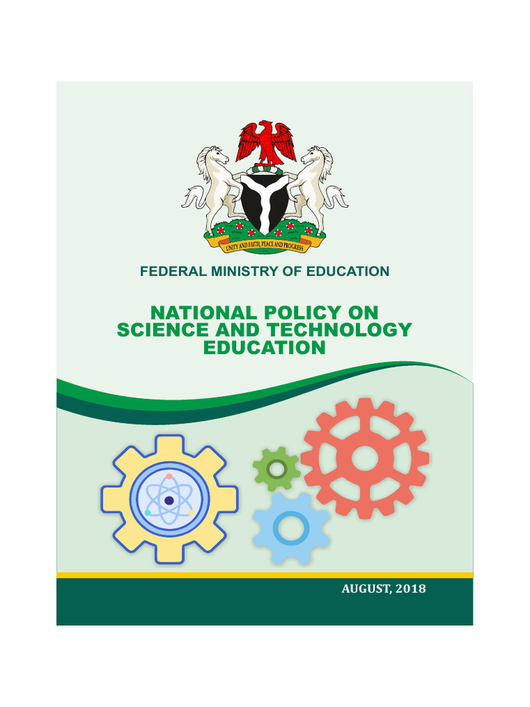 National Policy On Science and Technology Education | PDF | Science, Technology, Engineering ...