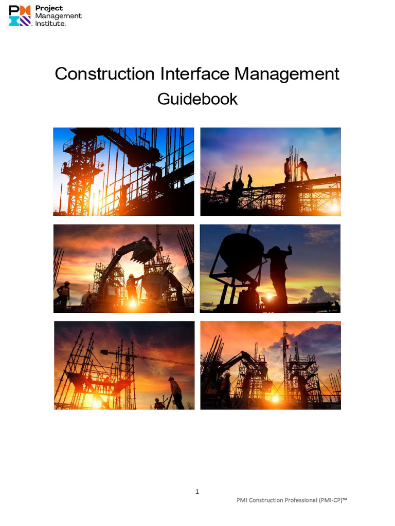 Construction Interface Management Guidebook | PDF | Project Management ...