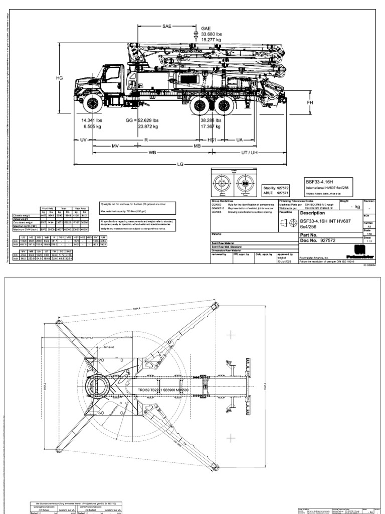 33-4 927572 - International HV607 6x4 | PDF