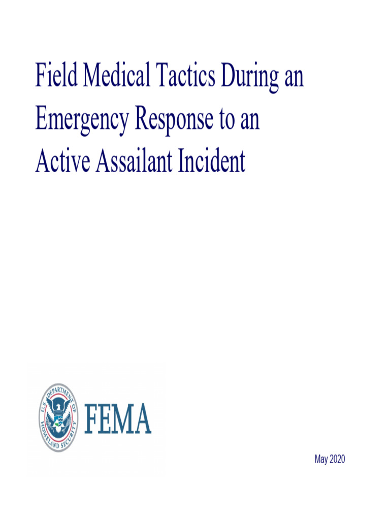 Field Medical Tactics - R3 2020 | PDF | Medicine | Medical Emergencies