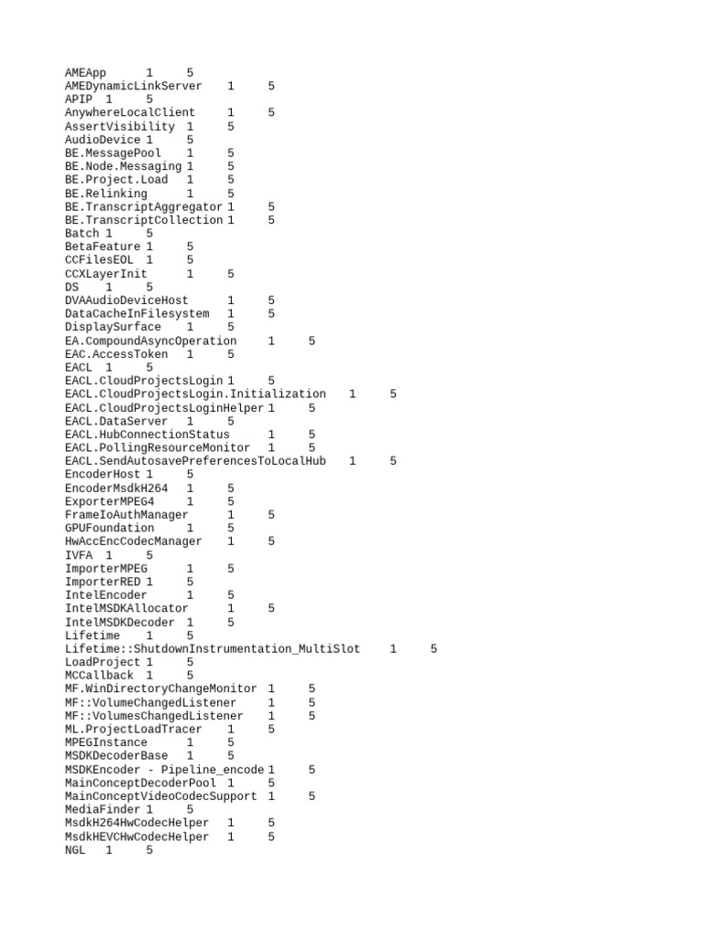 Trace Database | PDF | Business | Computers