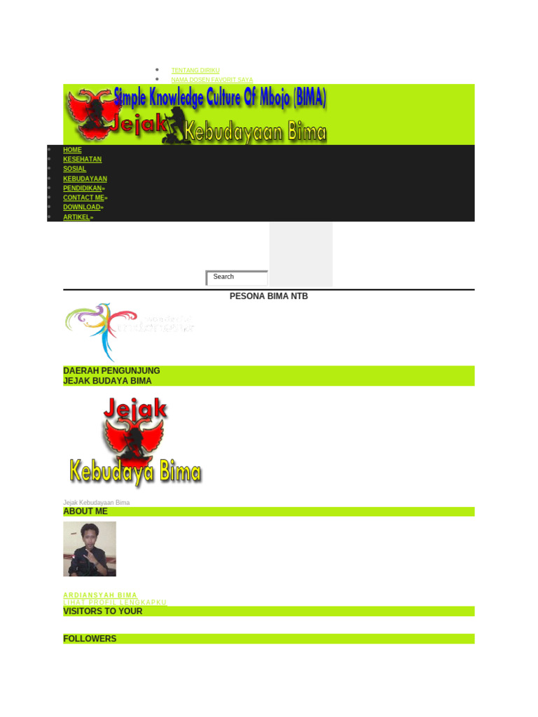 Tentang Diriku | PDF