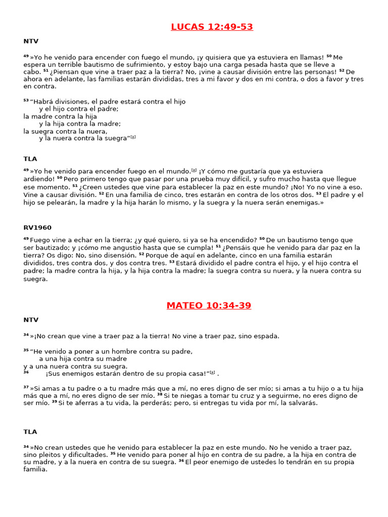 Lucas 12 | PDF | Jesús | Cielo