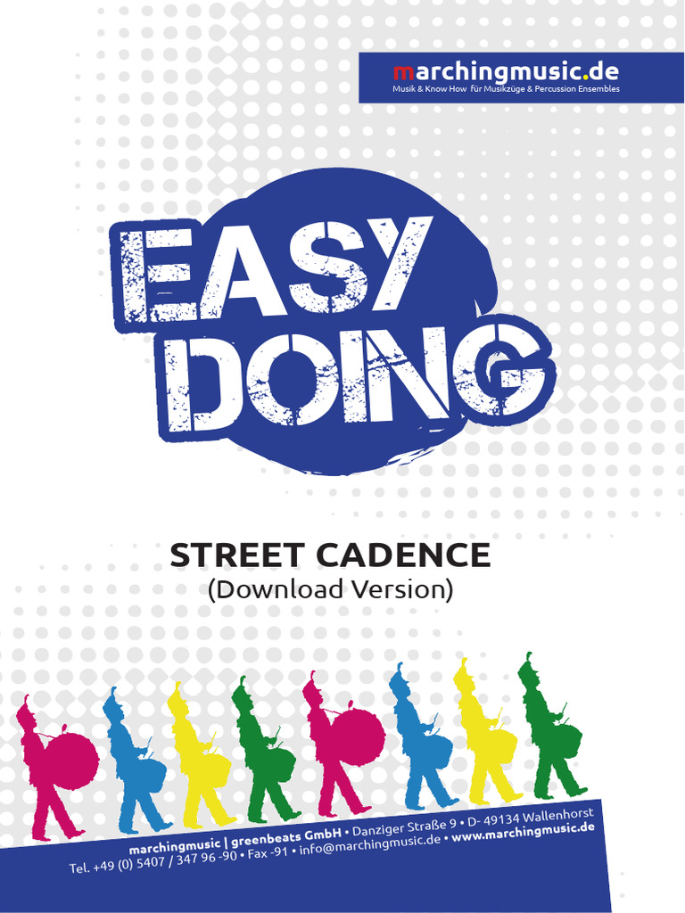 Easy Street Cadence Download | PDF