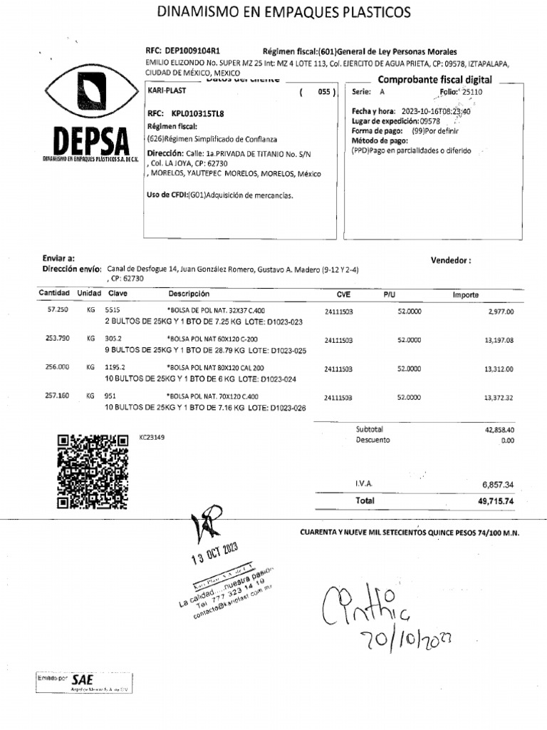 Documentacion Depsa | PDF