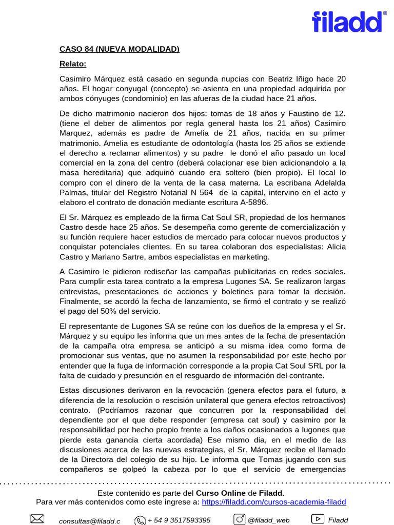 Casos Efip 2 2023-1 | PDF | Parentesco | Derecho Constitucional