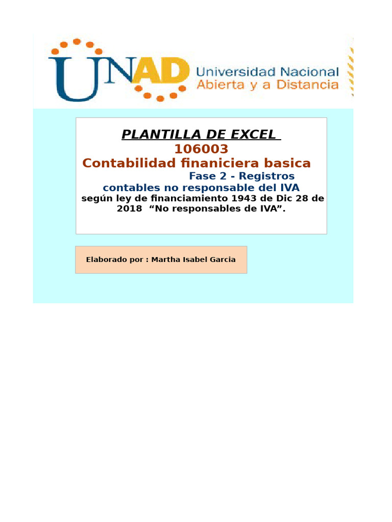 Fase 2 No Responsable de Iva Aux Contable 2 | PDF | Contabilidad | Bancos