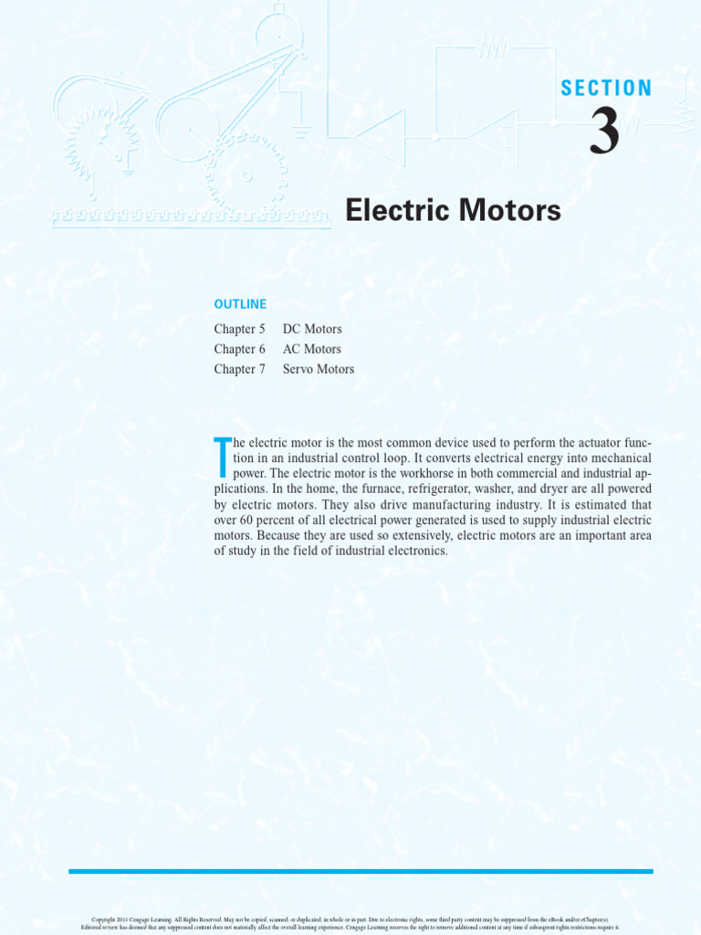 Electric Motors | PDF | Electric Motor | Physical Quantities