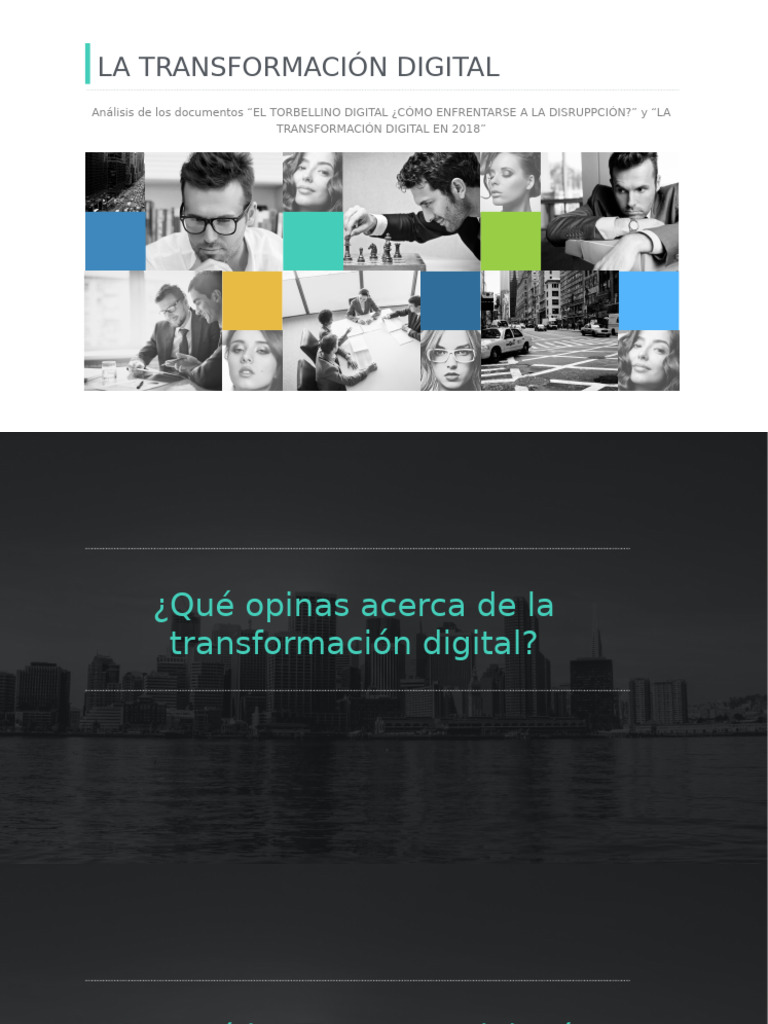 Transformación Digital | PDF | Business | Economias