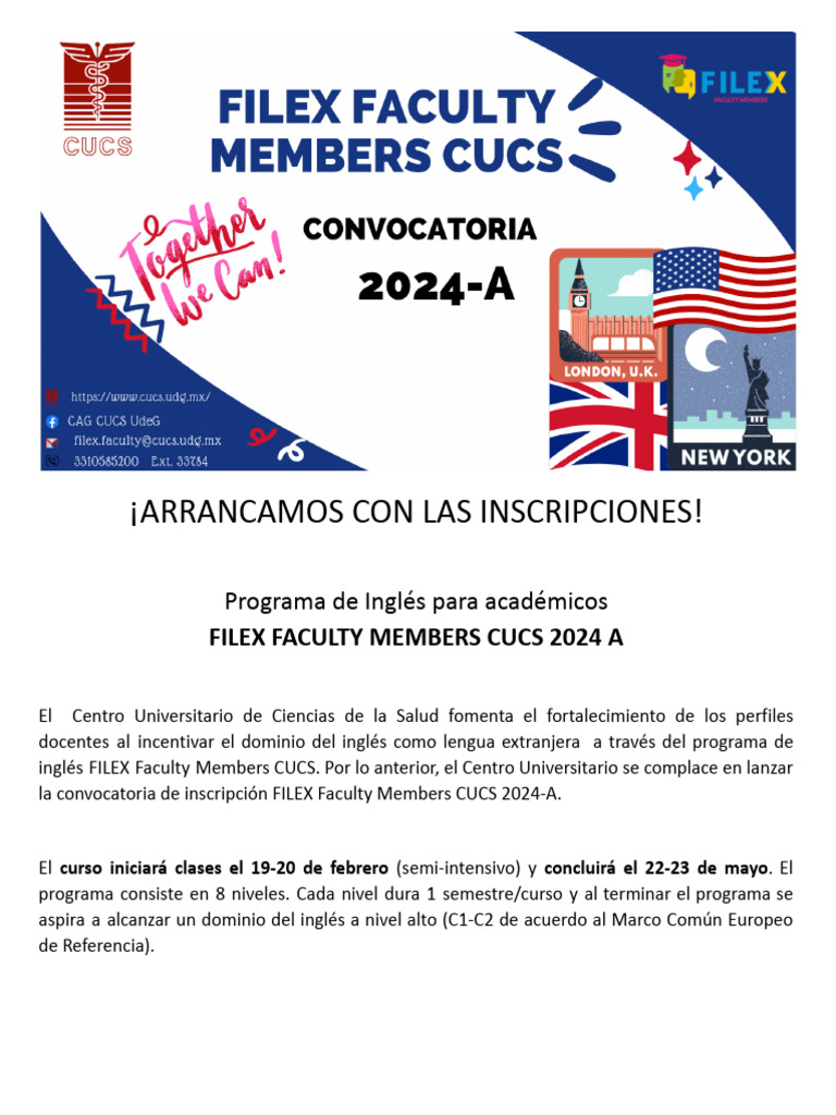 Filex Faculty 2024 A | PDF | Crecimiento personal y profesional | Negocios