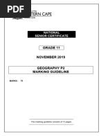gr11 Geography Paper 2 Final Exam Memo | PDF | Geographic Information ...