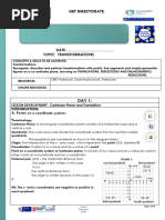 TRANSFORMATION Term 4 Grade 9 Lesson 3 | PDF | Cartesian Coordinate ...