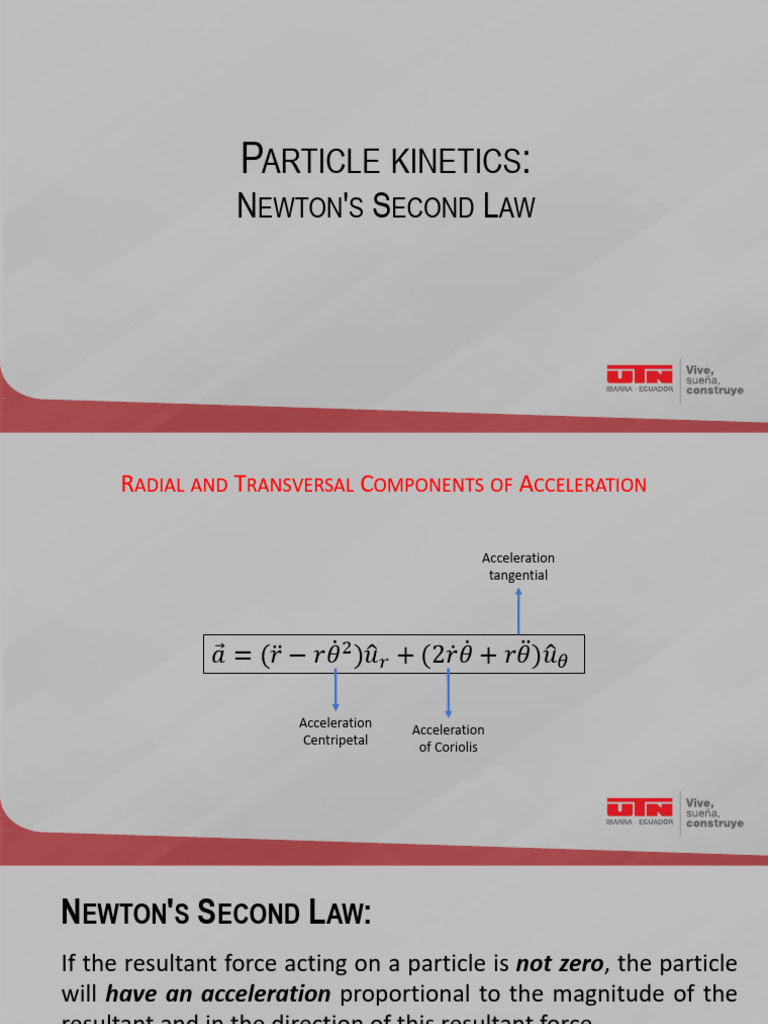 3.1 Particle Kinetics | PDF | Acceleration | Force