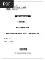 Pecutan Uasa Form 1 Writing Paper Part 2 | PDF
