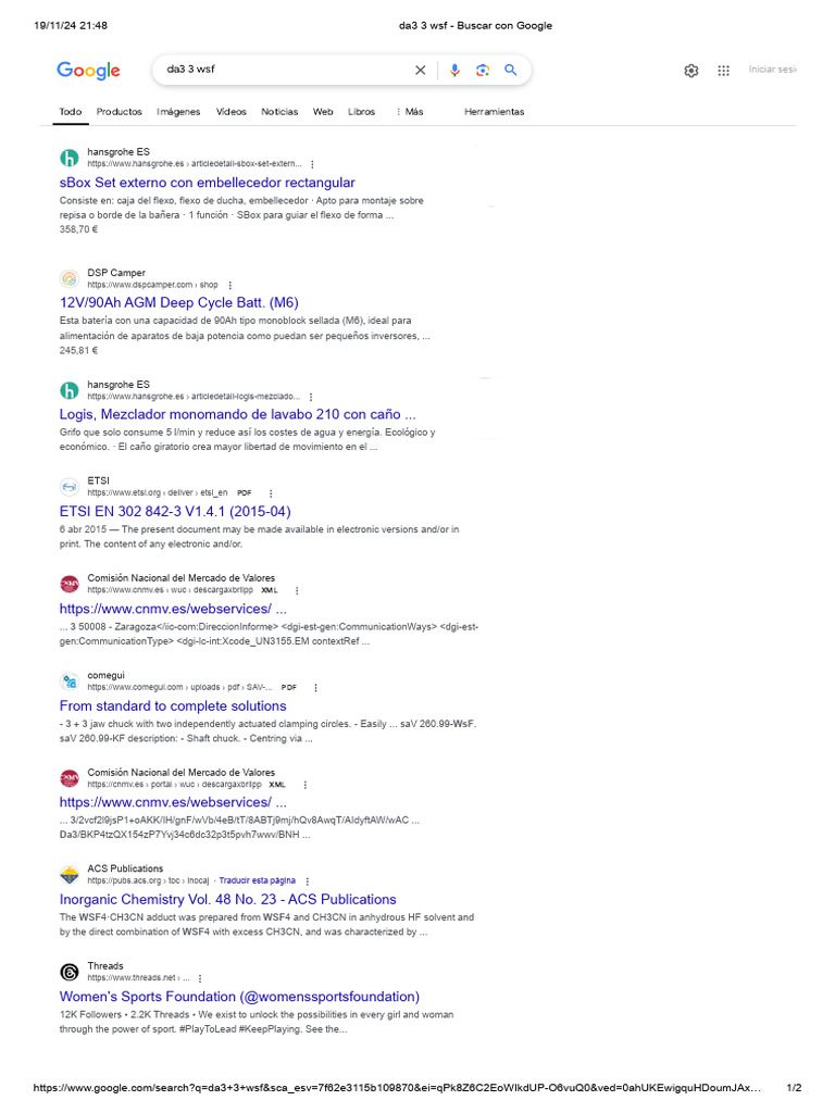 Da3 3 WSF: Hansgrohe ES | PDF | Baño | Hogar, jardinería y bricolaje