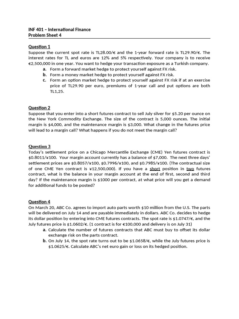 Class4 INF401 | PDF | Business | Finance & Money Management